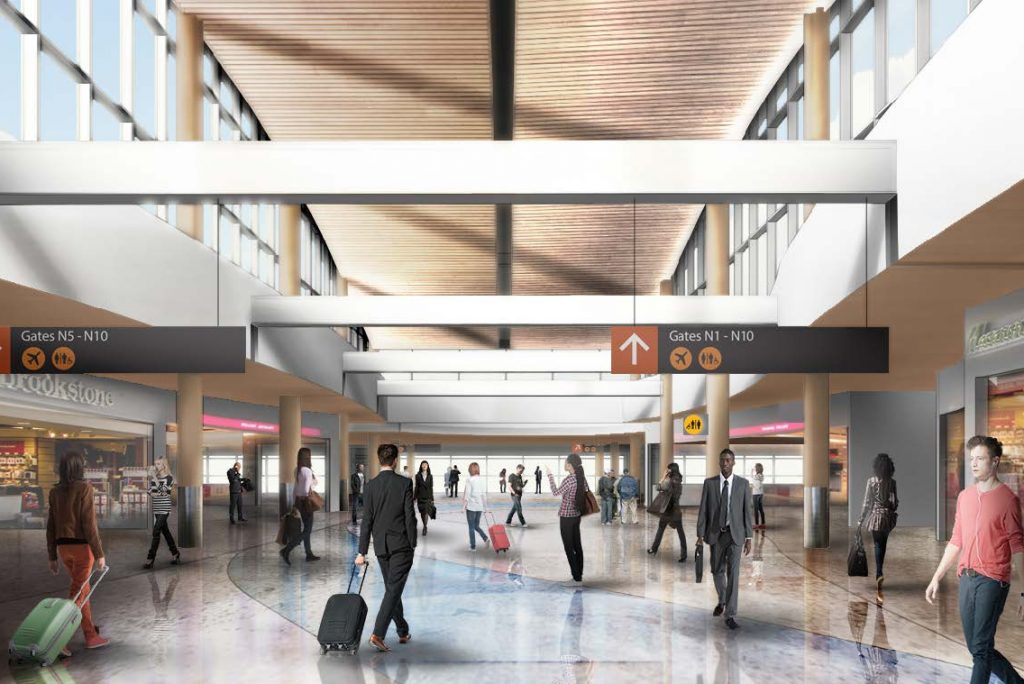 Sea-Tac North Concourse Modernization - Hensel Phelps